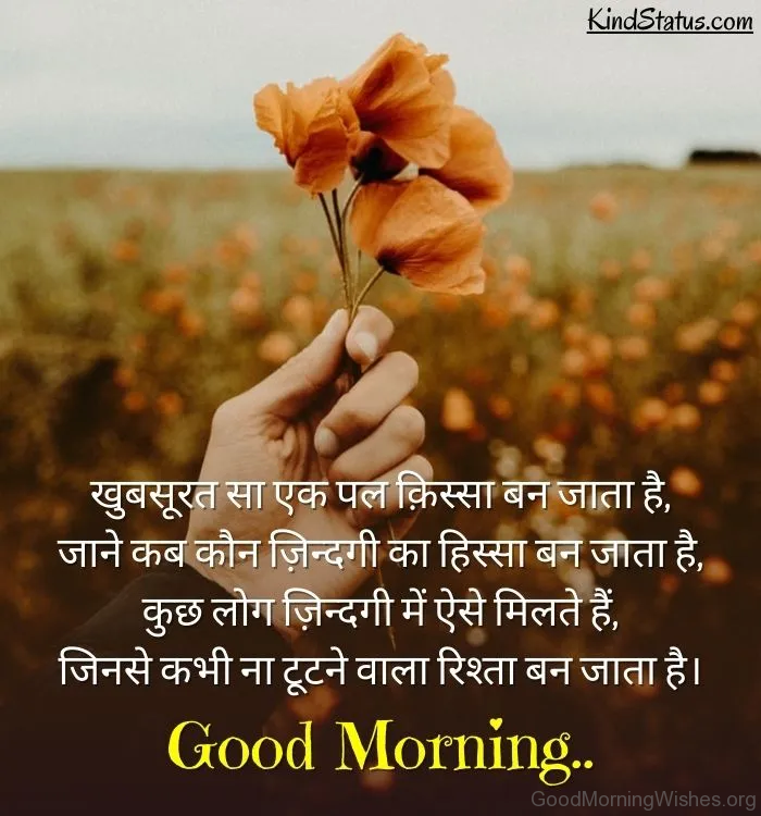 45 Delightful Good Morning Wishes in Hindi - Good Morning Wishes