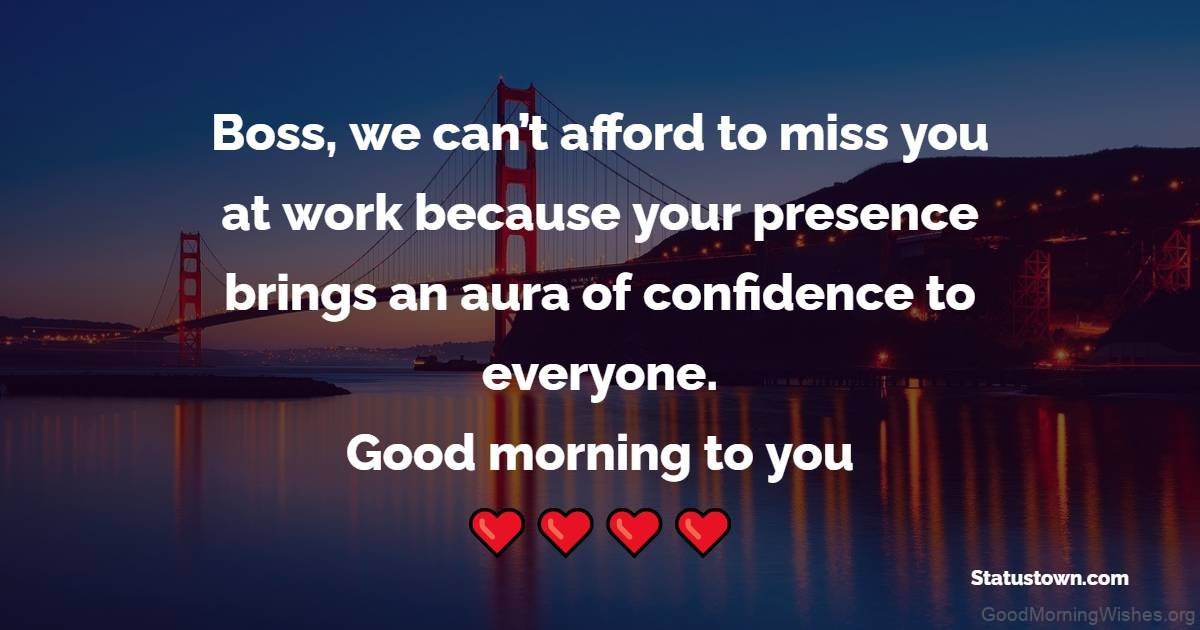 25+ Amazing Good Morning Wishes For Boss - Good Morning Wishes