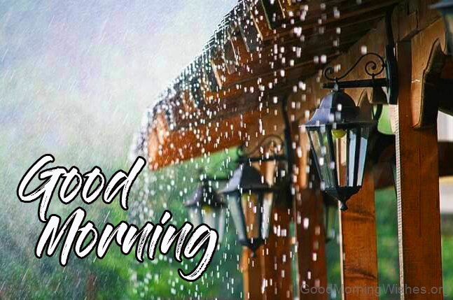45+ Good Morning Wishes Rain Images - Good Morning Wishes