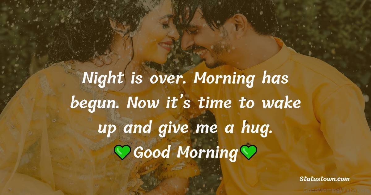 30+ Good Morning Hug Wishes - Good Morning Wishes