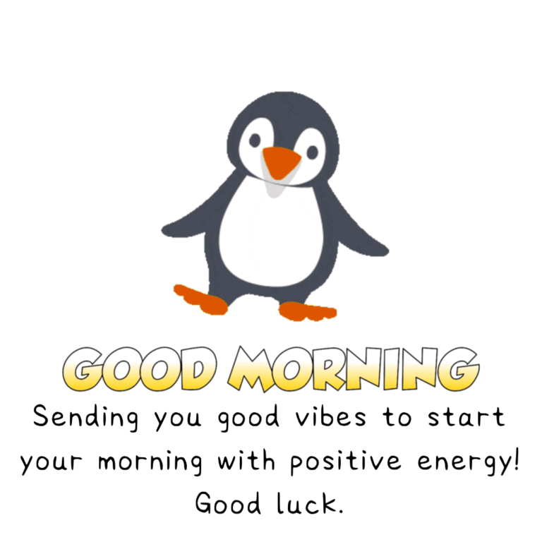 45+ Good Morning Penguin Images - Good Morning Wishes