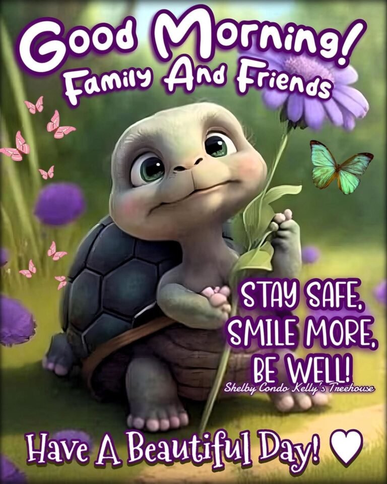 40+ Good Morning Turtle Images & GIFs - Good Morning Wishes