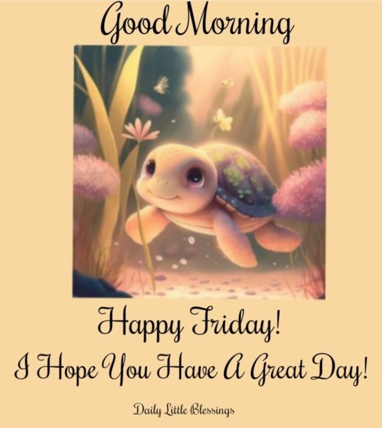 40+ Good Morning Turtle Images & GIFs - Good Morning Wishes